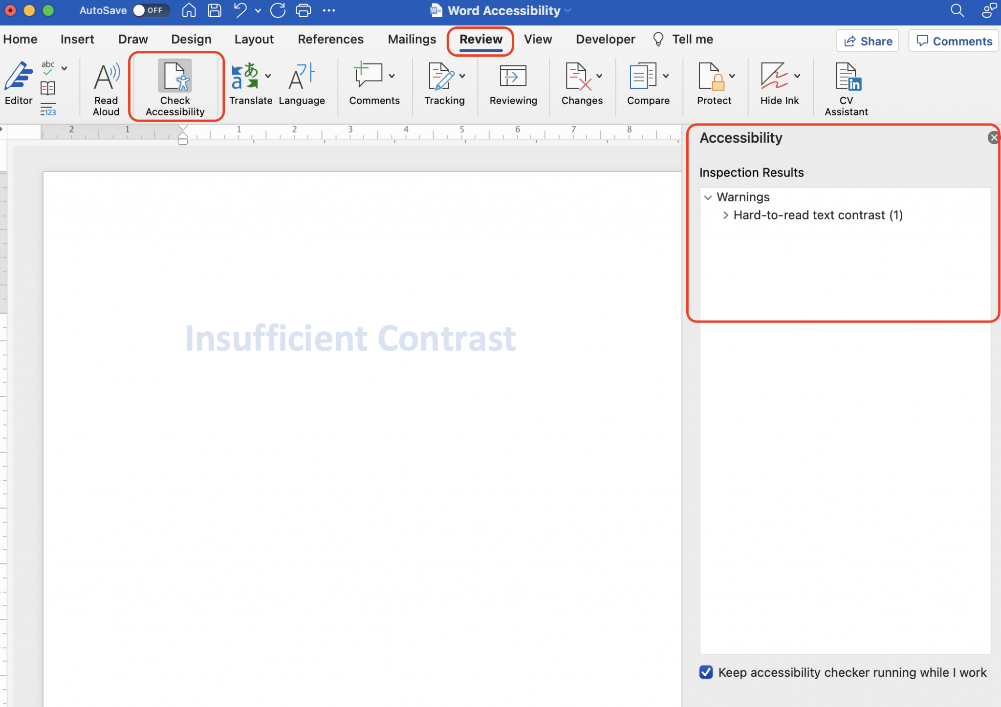 Word Accessibility - SensusAccess
