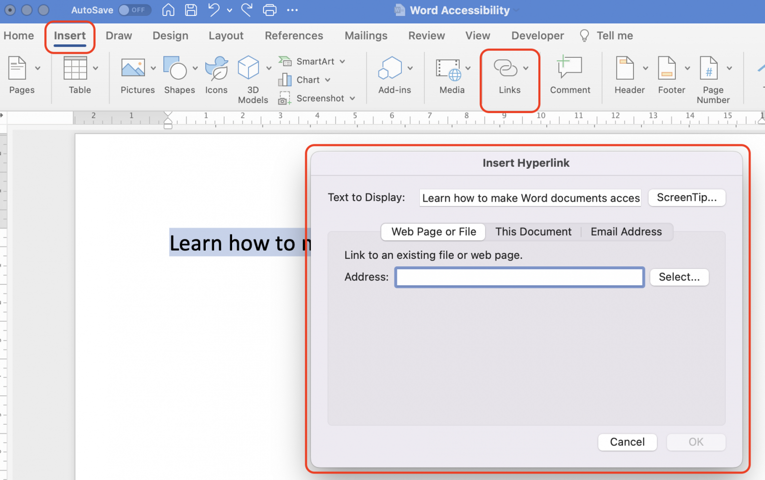 Word Accessibility - SensusAccess